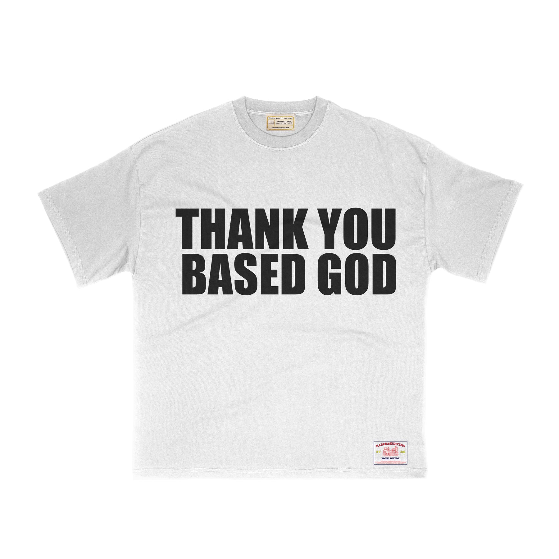 Lil B THANK YOU BASED GOD T-Shirt – BASEDWORLD